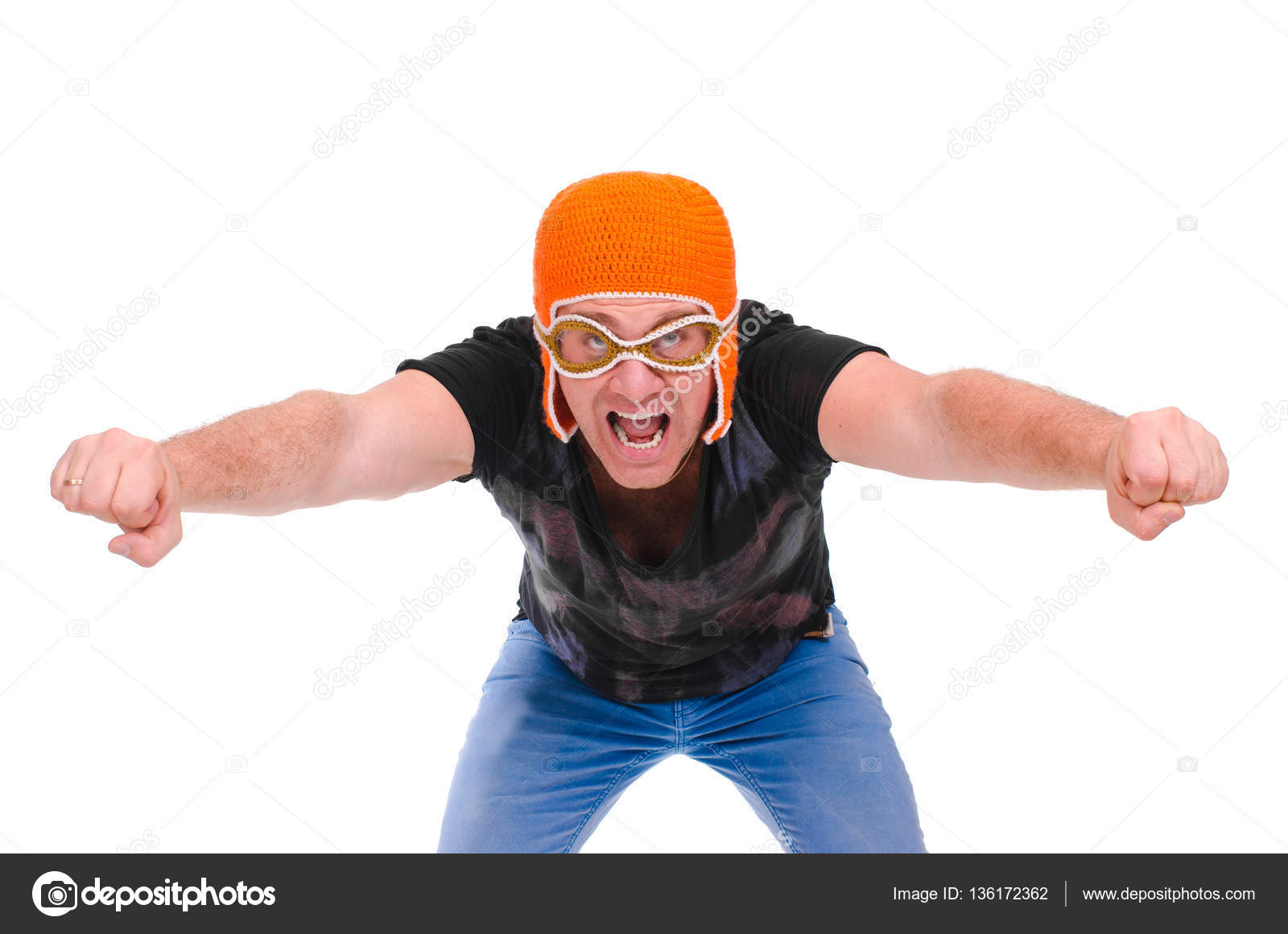 It depicts a man flying. adult man back to childhood and shows the ...