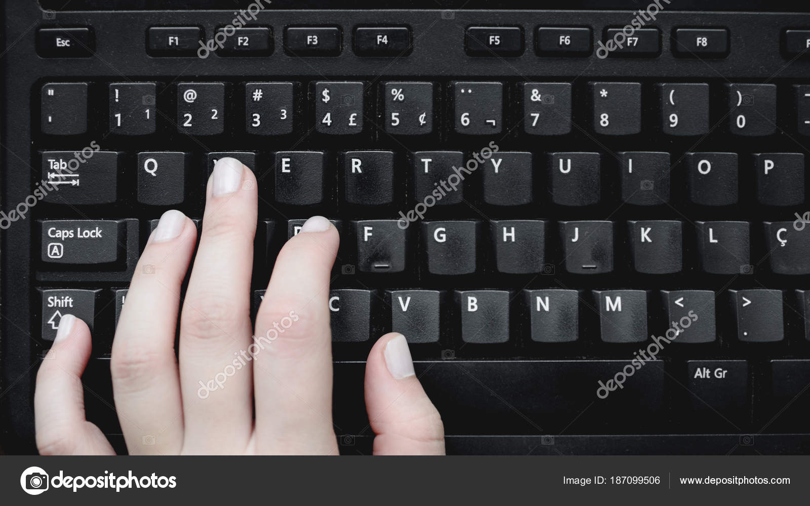 Where To Put Your Fingers When Typing