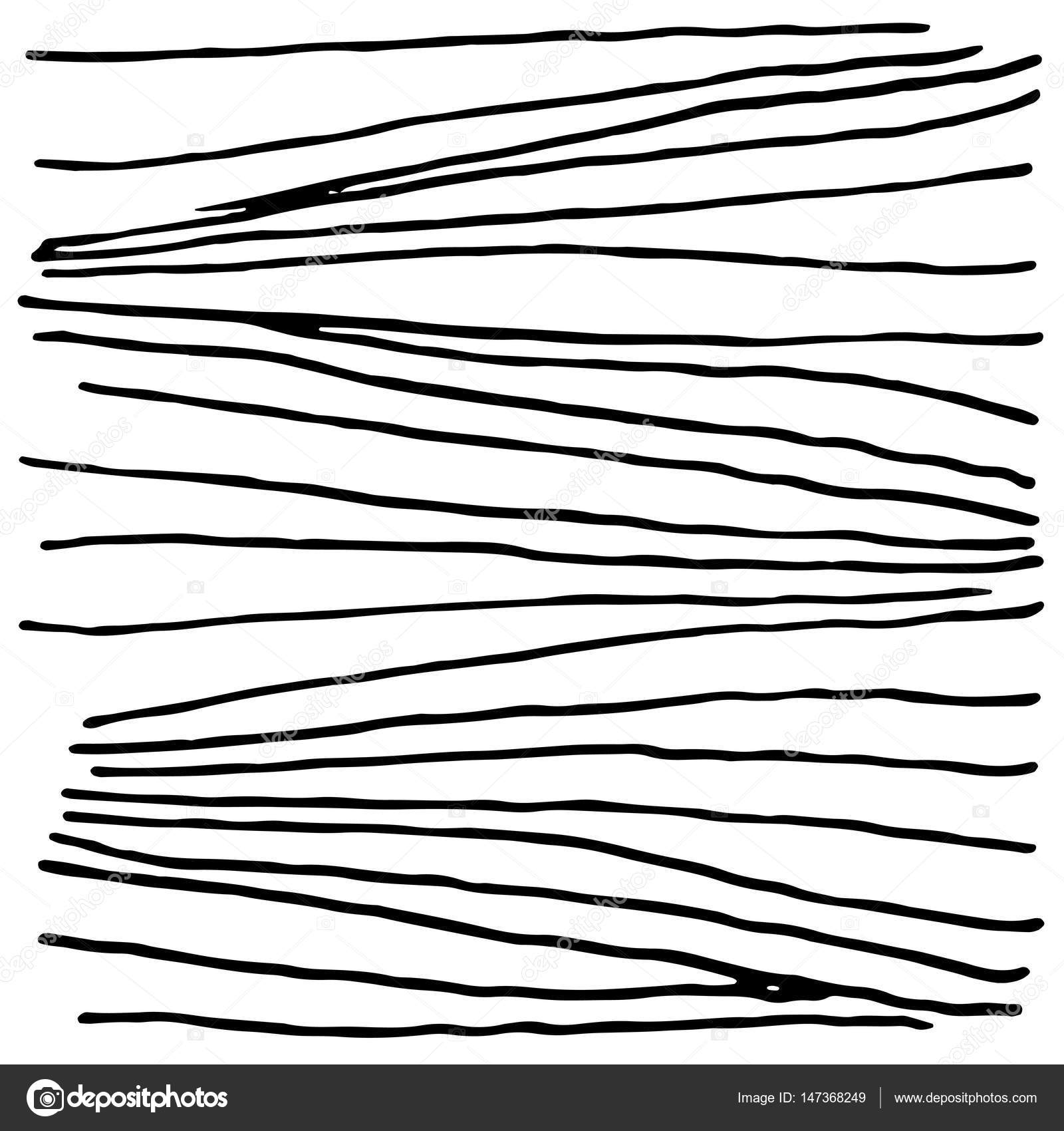 Vector hand drawn ink texture with stripe and lines. Stock Vector Image ...