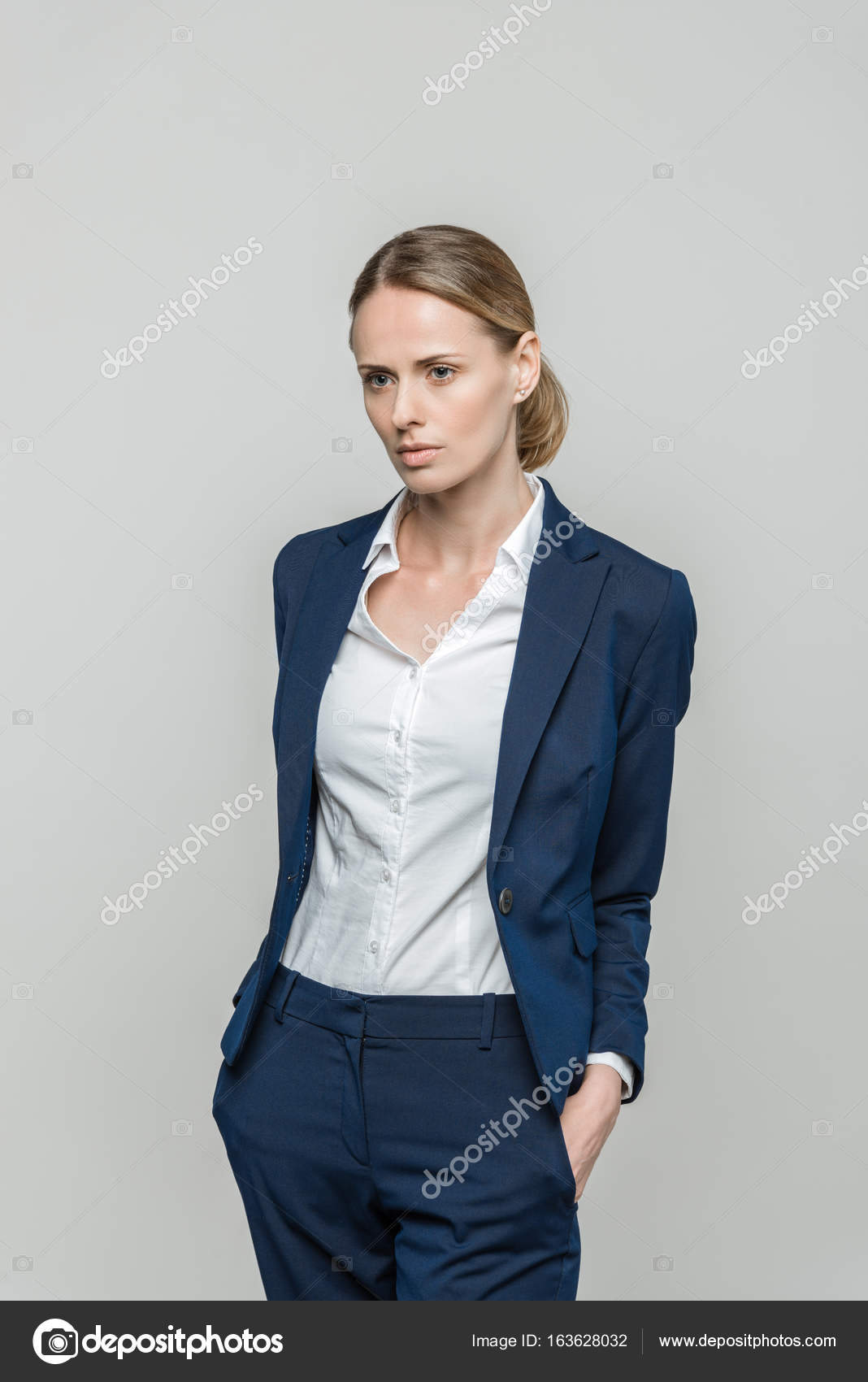 Serious Business Woman