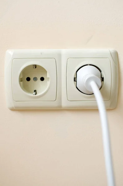 Two plugs in the wall - Stock Image - Everypixel