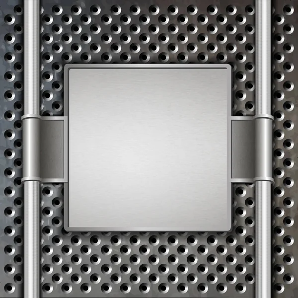 Square metal background. Stock Vector Image by ©Yurix.Sail #127634568