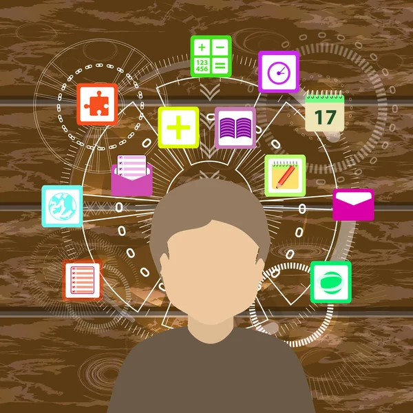 Thoughts in my head Vector Art Stock Images | Depositphotos