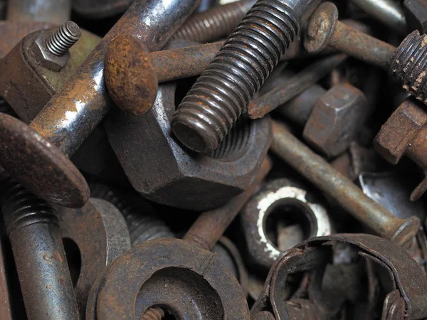 Rusty nuts and bolts Stock Photos, Royalty Free Rusty nuts and bolts ...