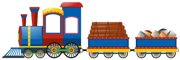 Wooden train in different colors Stock Vector by ©brgfx 180309076