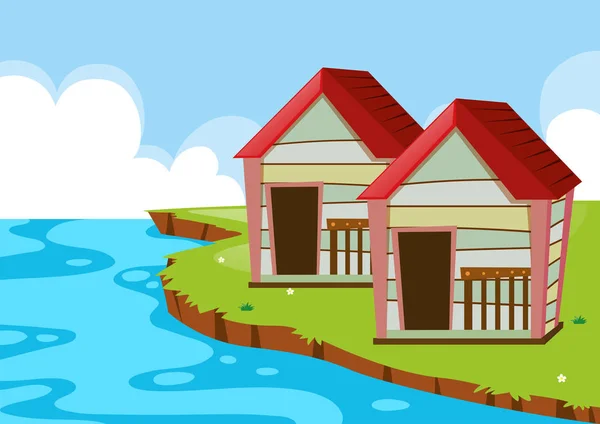 100,000 Flooded house cartoon Vector Images | Depositphotos