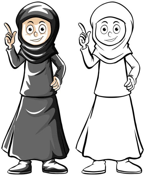 100,000 Muslim people cartoon Vector Images | Depositphotos