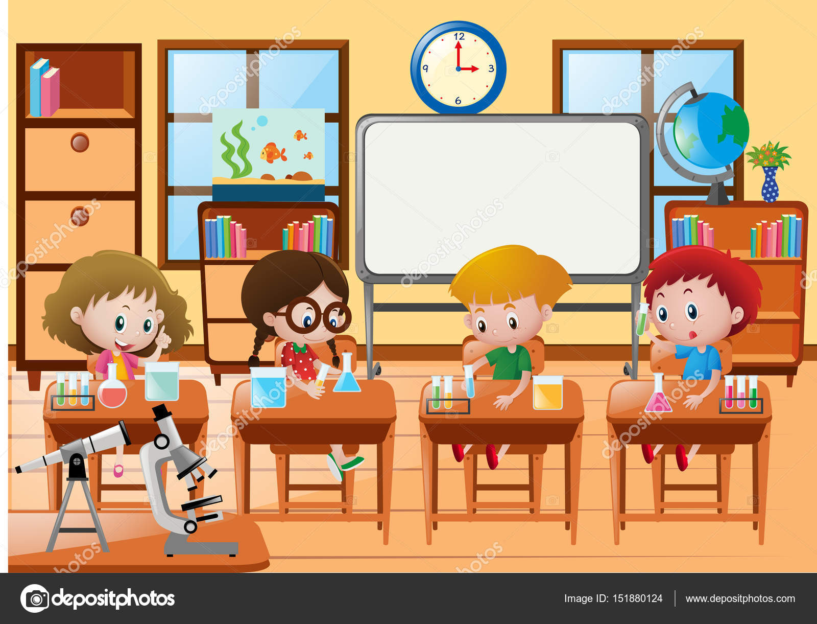 Clipart Science Class