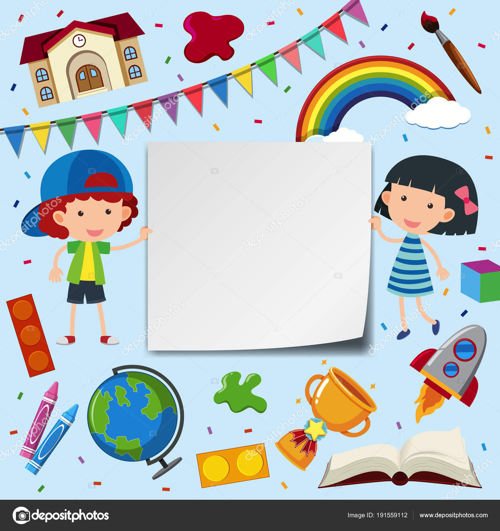 Photo Frame Template For Kids Frame Templates Free Photoshop Frame
