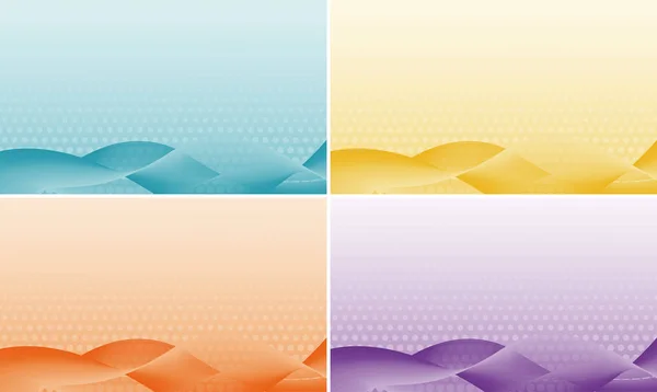 Four background design with different colors Stock Vector by ©brgfx ...