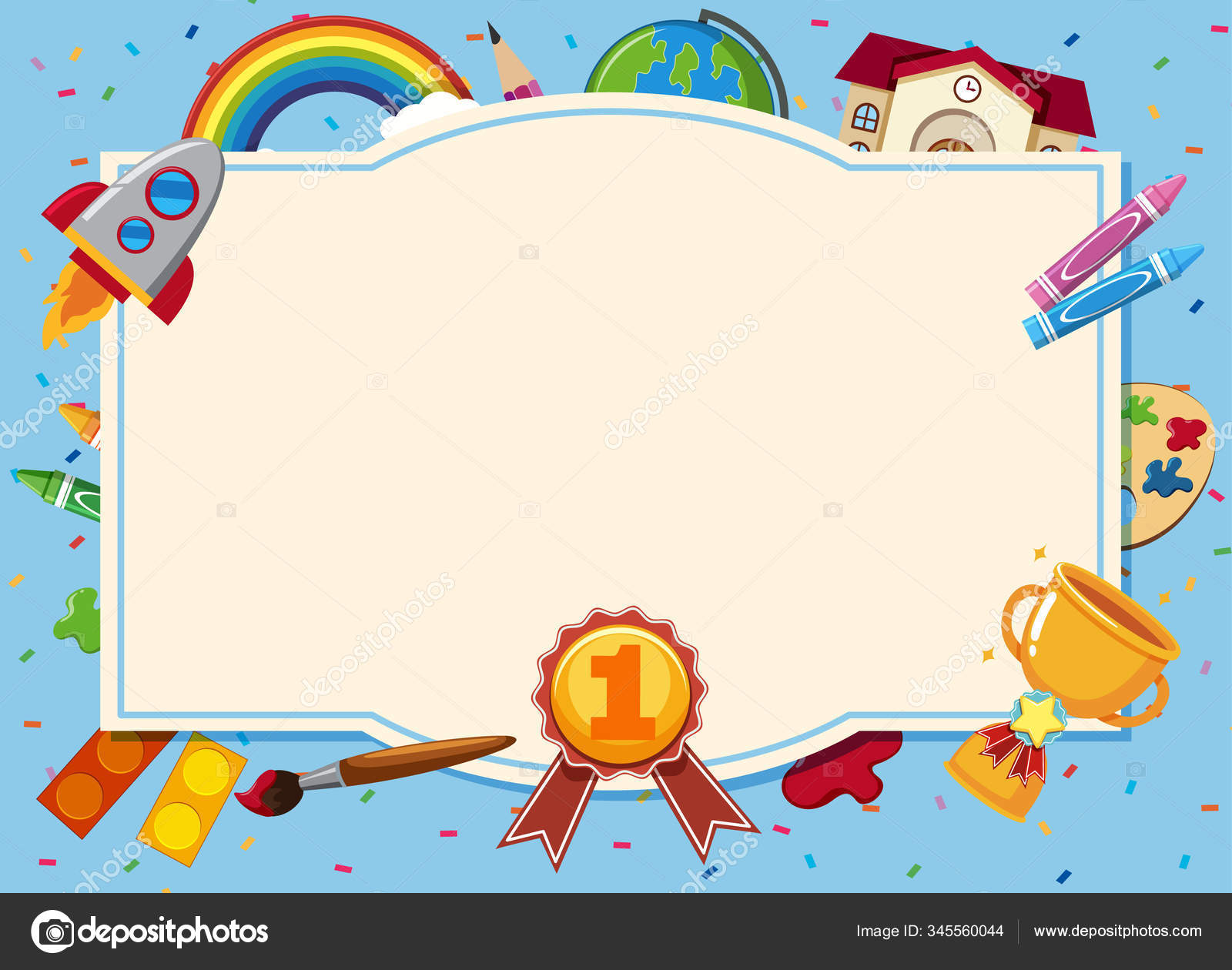 Elementary School Border Backgrounds