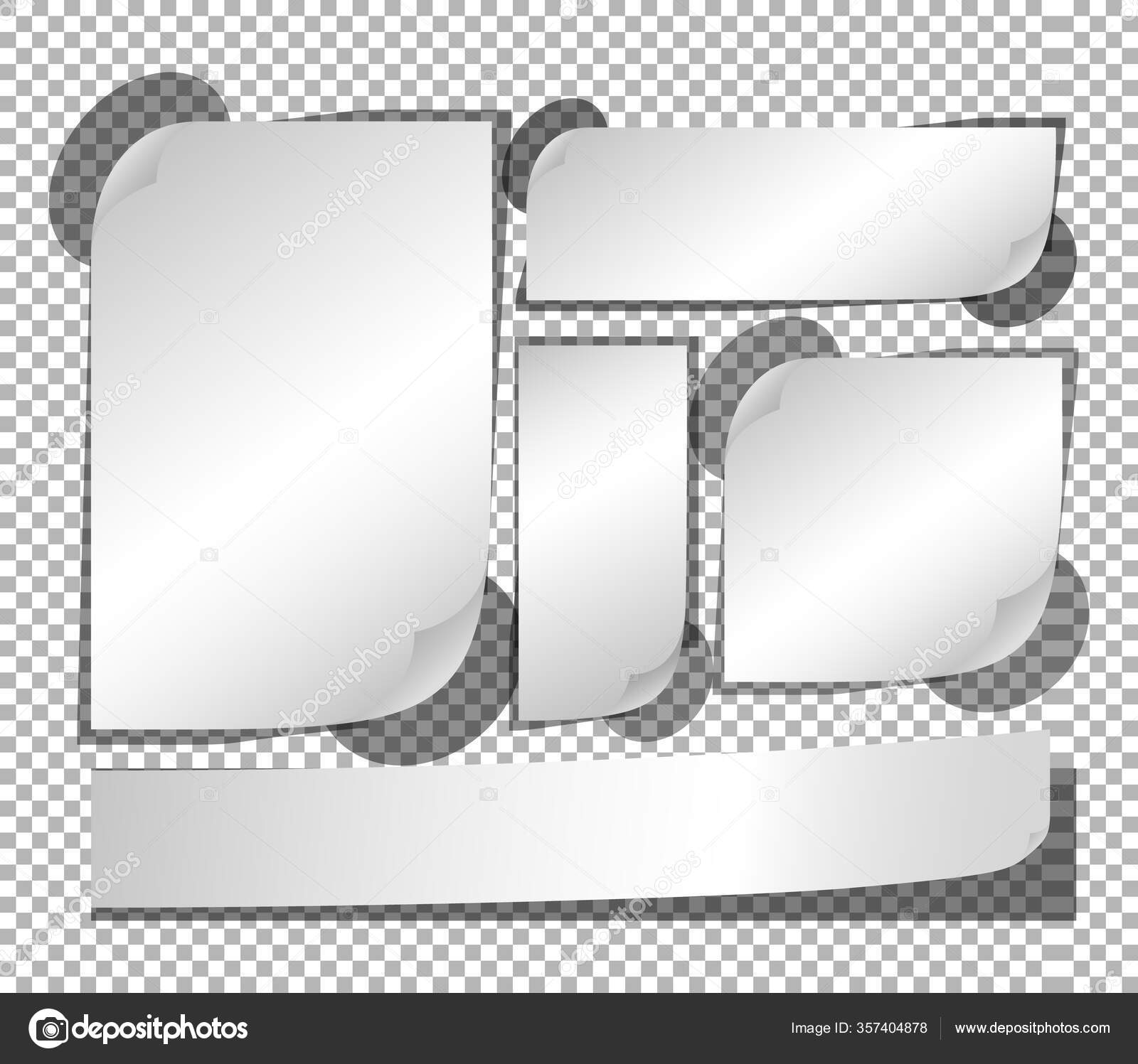 Photo Frame Template Transparent Background Illustration Stock Vector ...