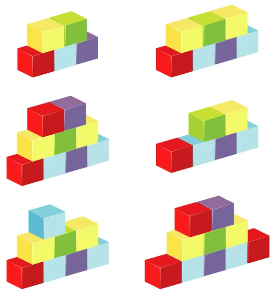 Desenho de bloco Imagens de Stock de Arte Vetorial | Depositphotos