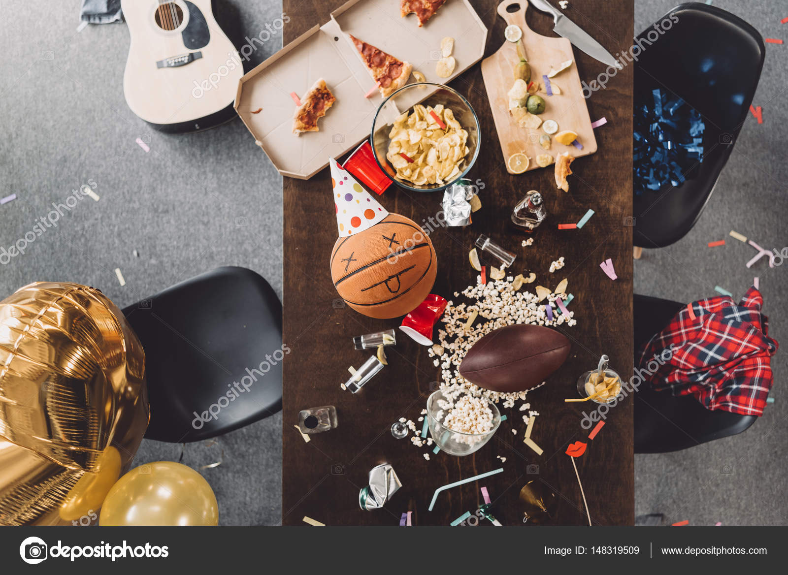 After Party Mess Table