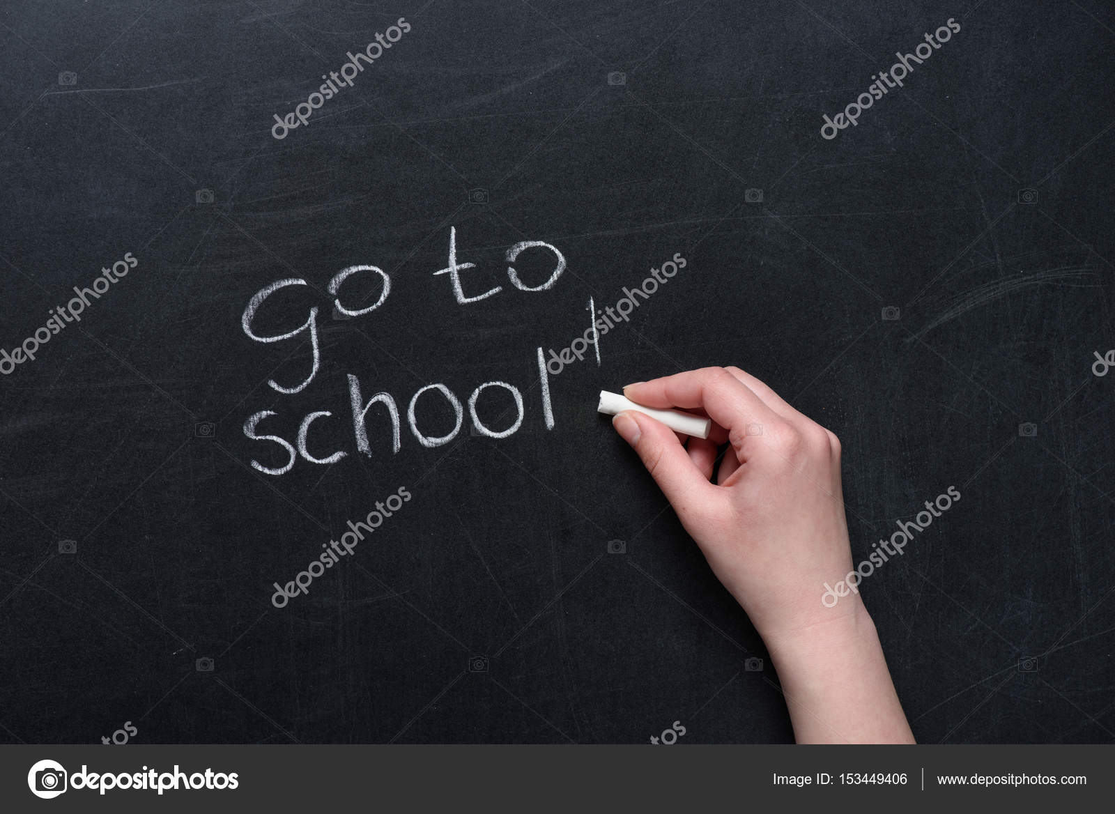 Human hand writing on blackboard Stock Photo by ©ArturVerkhovetskiy ...