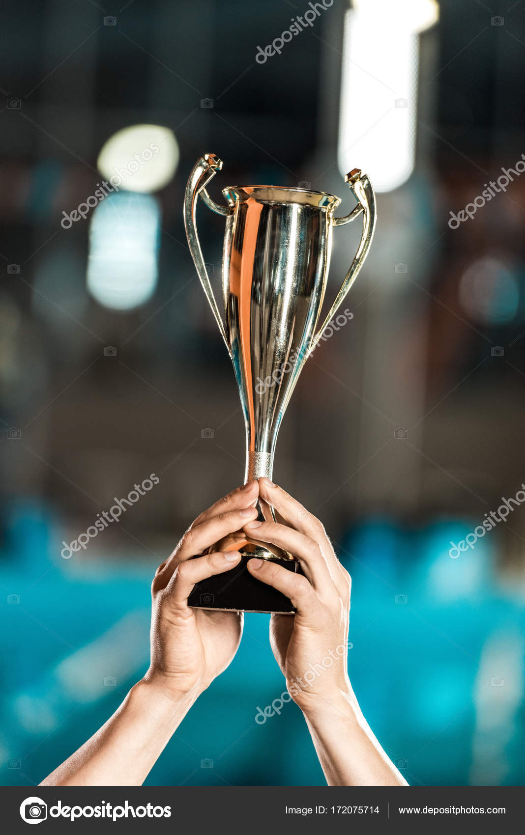 Trophy cup — Stock Photo © ArturVerkhovetskiy #172075714
