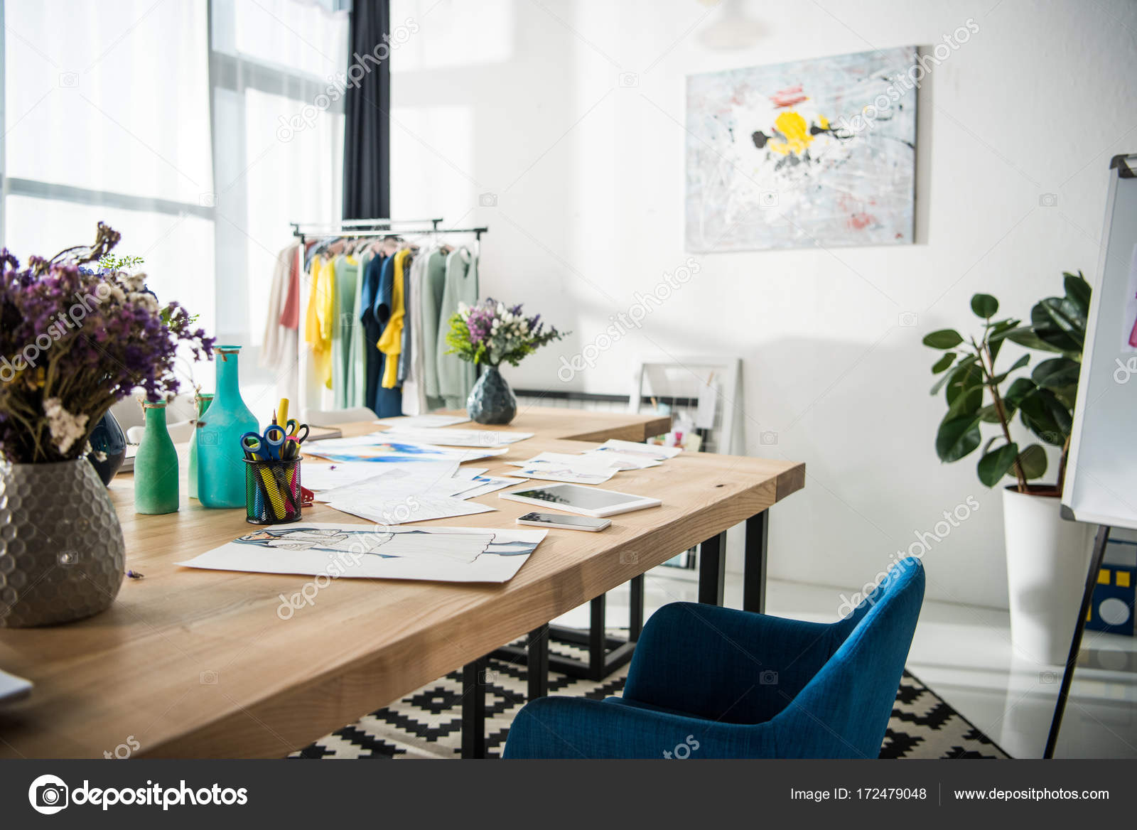 Fashion Design Studio Table