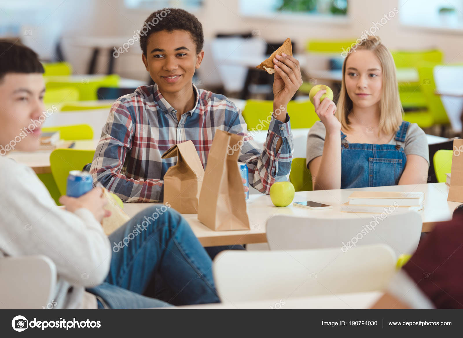 High School Lunch Table Groups