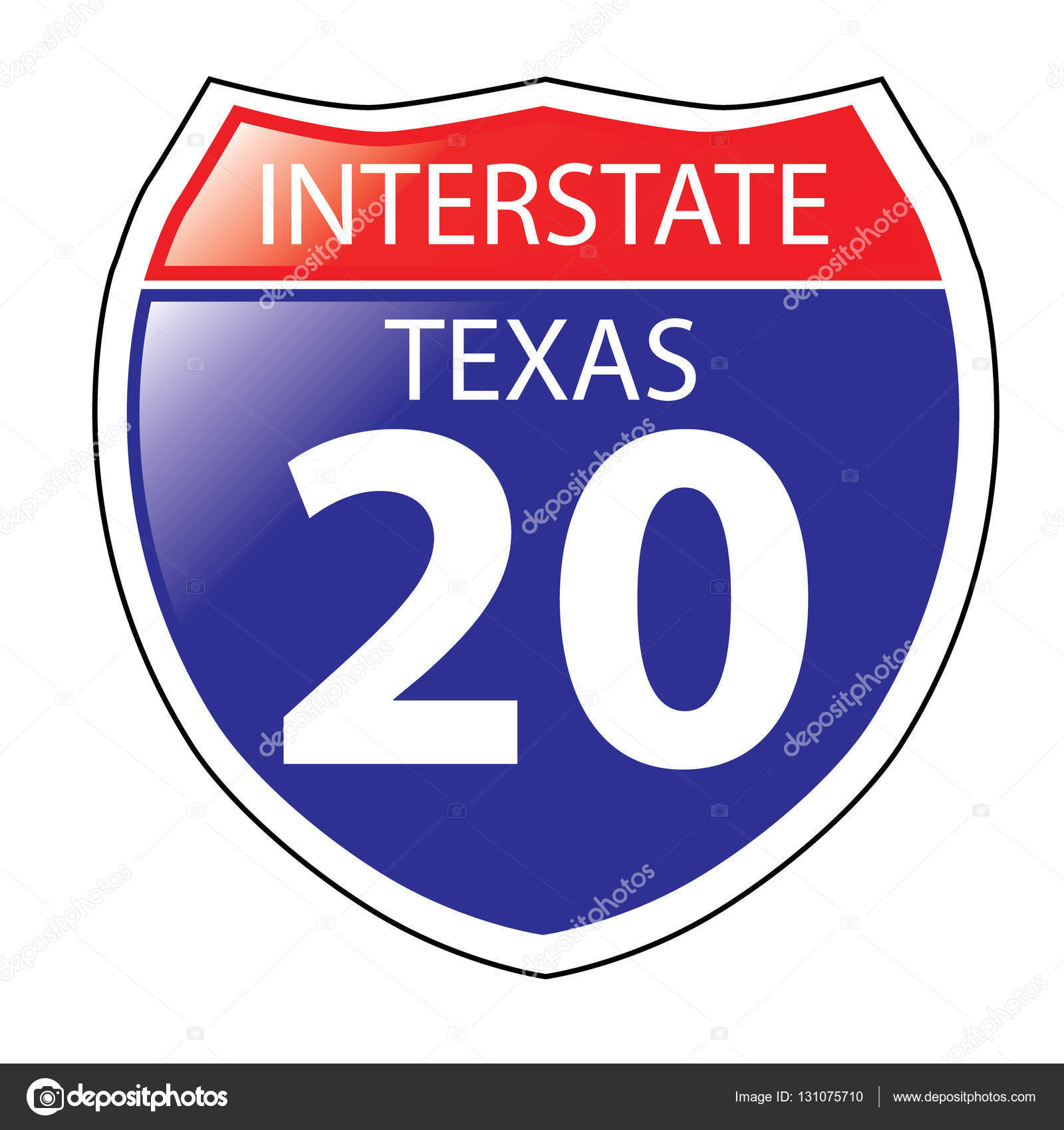 Texas Freeway Signs