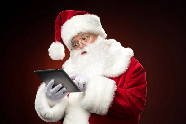 Santa tablet Stock Photos, Royalty Free Santa tablet Images | Depositphotos