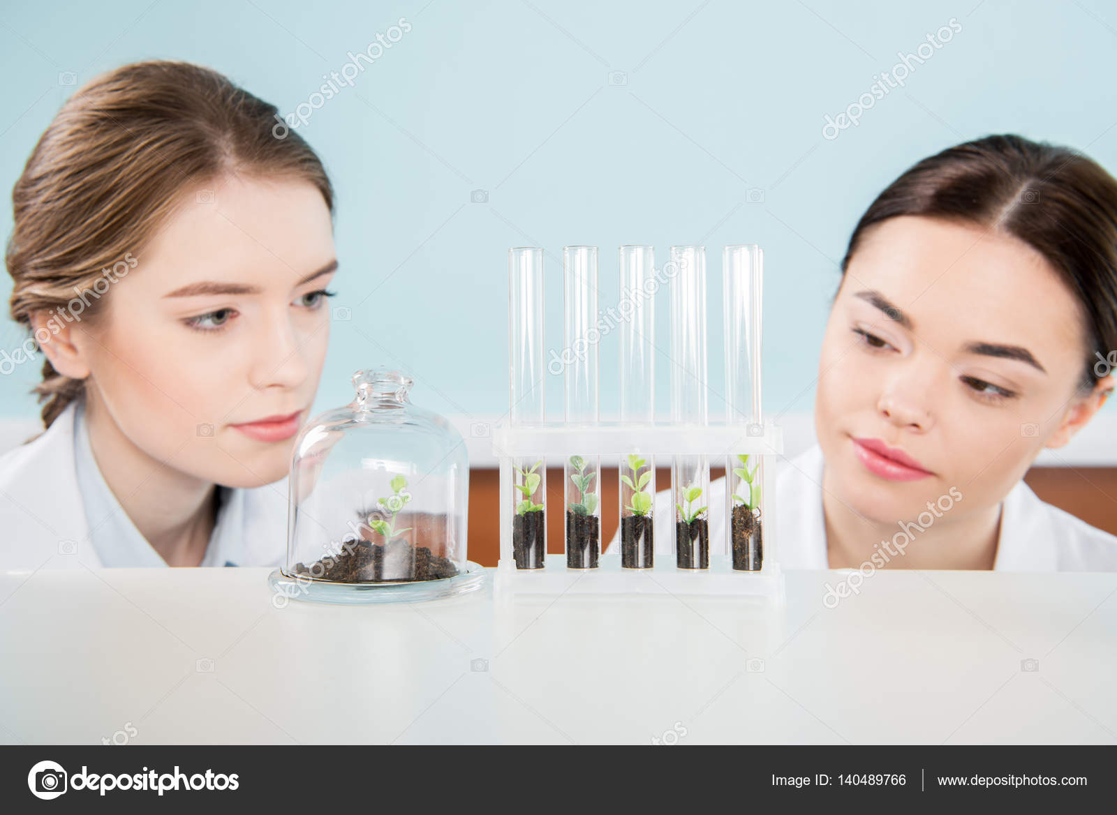 Young female scientists — Stock Photo © DmitryPoch #140489766