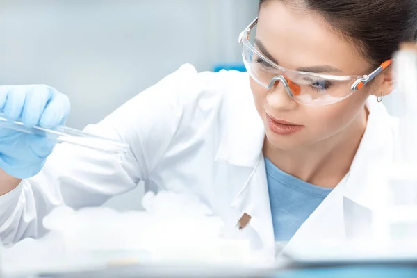 Scientist making experiment - Stock Image - Everypixel