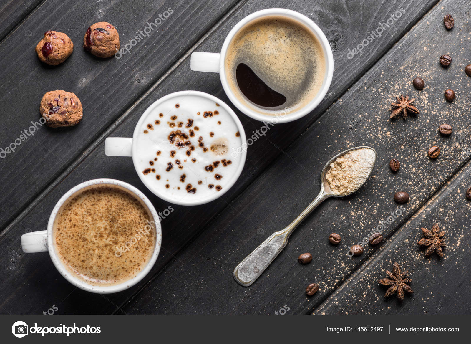 Cups of fresh made coffee — Stock Photo © DmitryPoch #145612497
