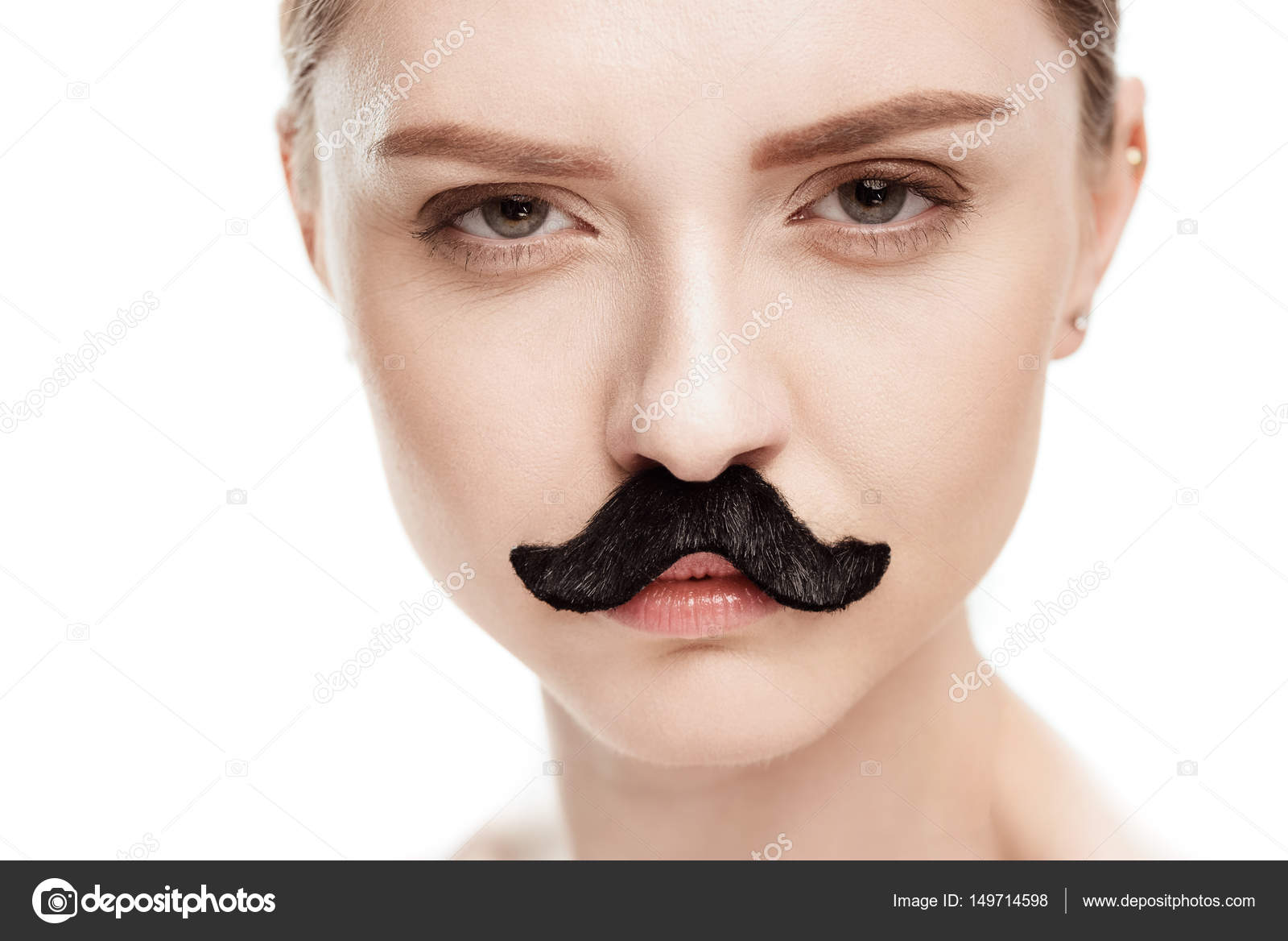 Black Women With Mustache