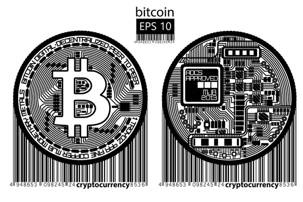 Código qr bitcoin Vector Art Stock Images | Depositphotos