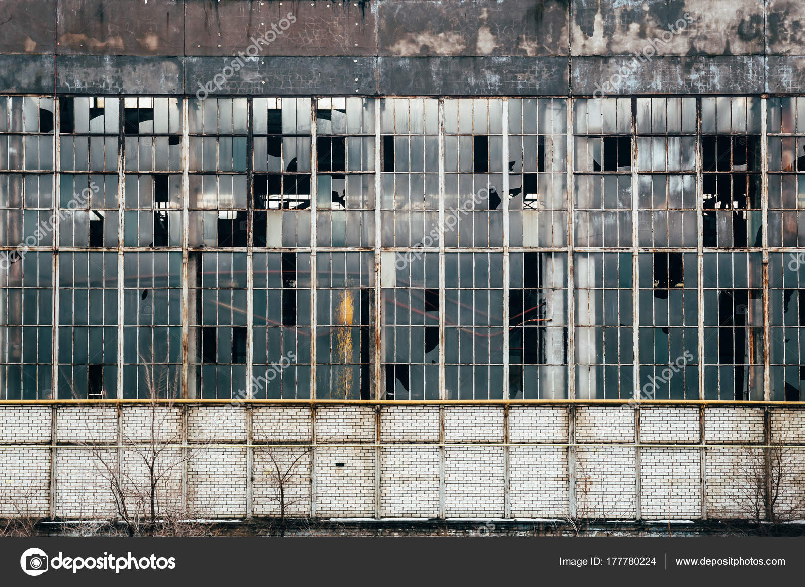 Abandoned Warehouse Window