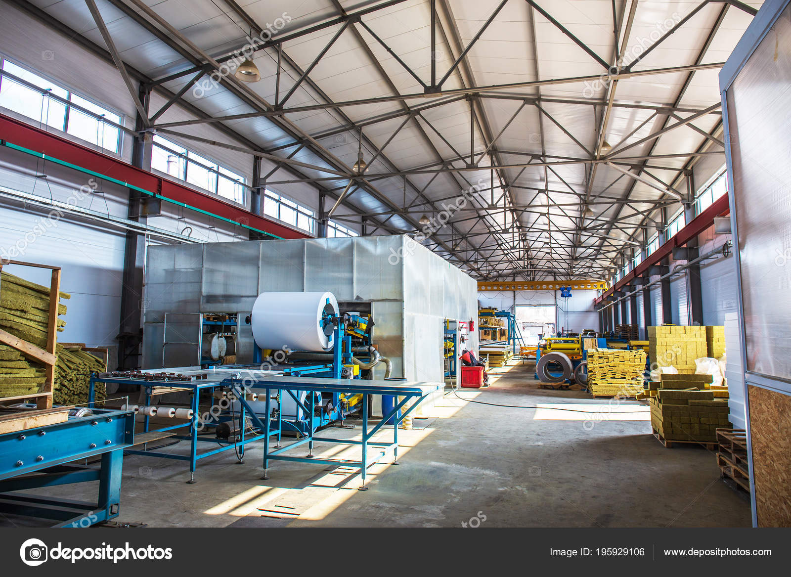 Thermal insulation production line. Machine tools for production of ...