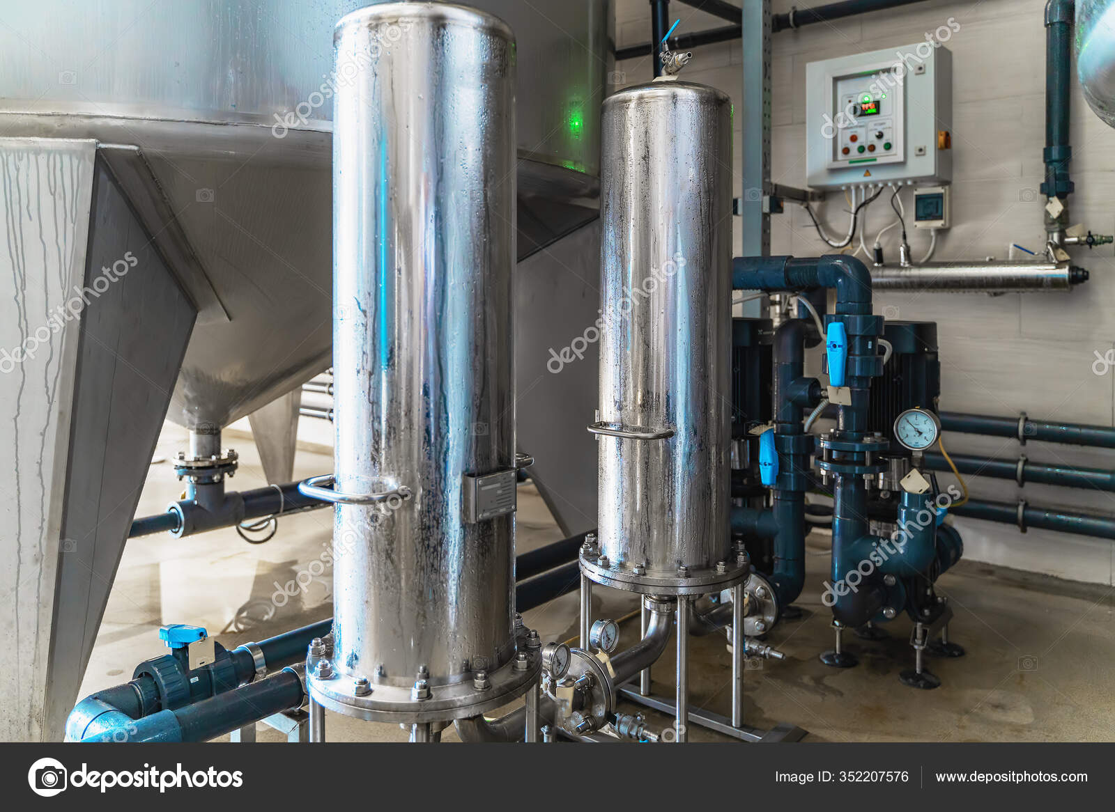 Drinking Water In The Factory