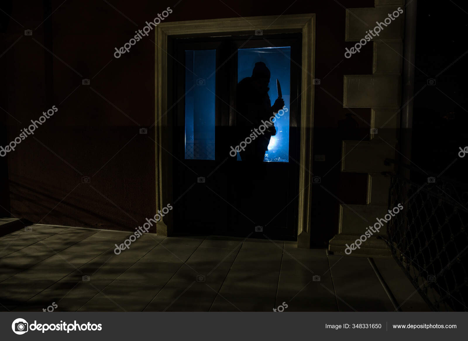 Inside Front Door Night