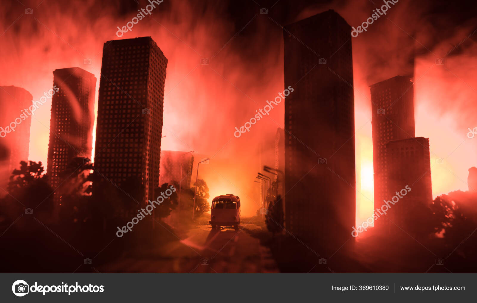 Fire Apocalypse Background