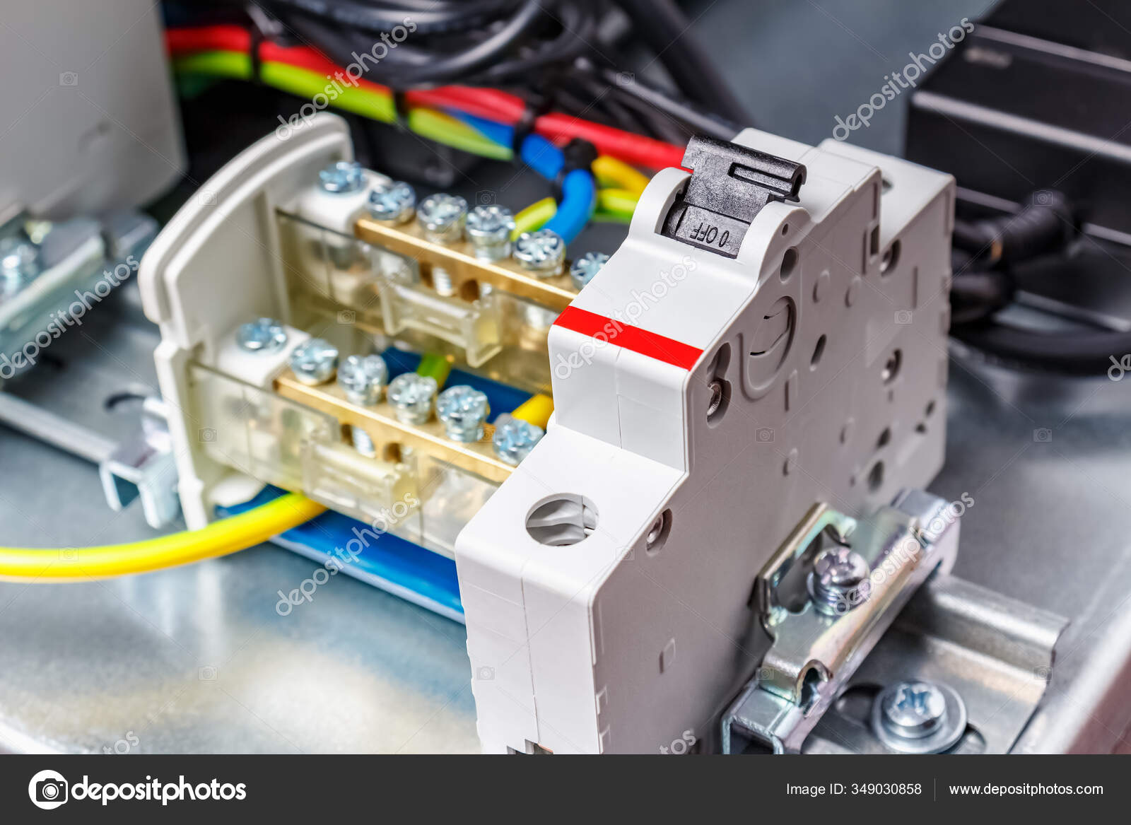 Electrical Panel Assembling Metal Mounting Plate Electrical Equipment ...