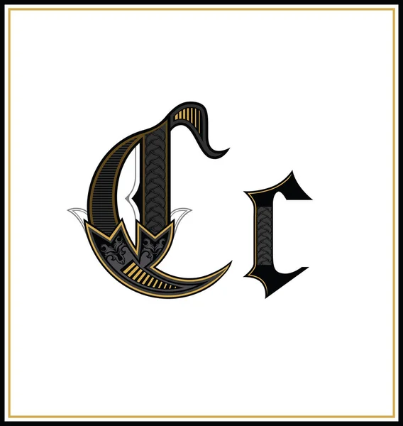 46 Gothic letter c Vector Images | Depositphotos