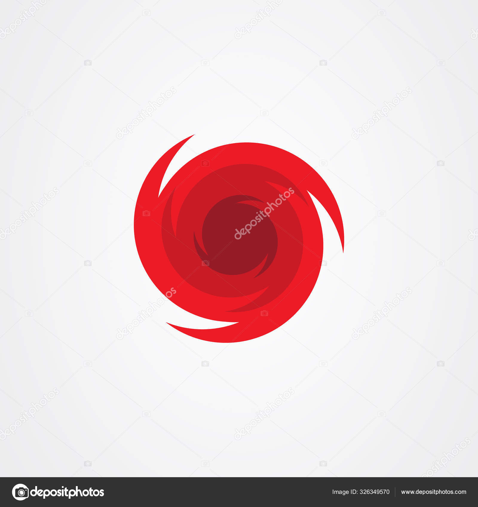 Hurricane Symbol Drawing