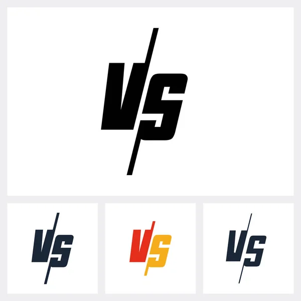 Versus logo imágenes de stock de arte vectorial | Depositphotos