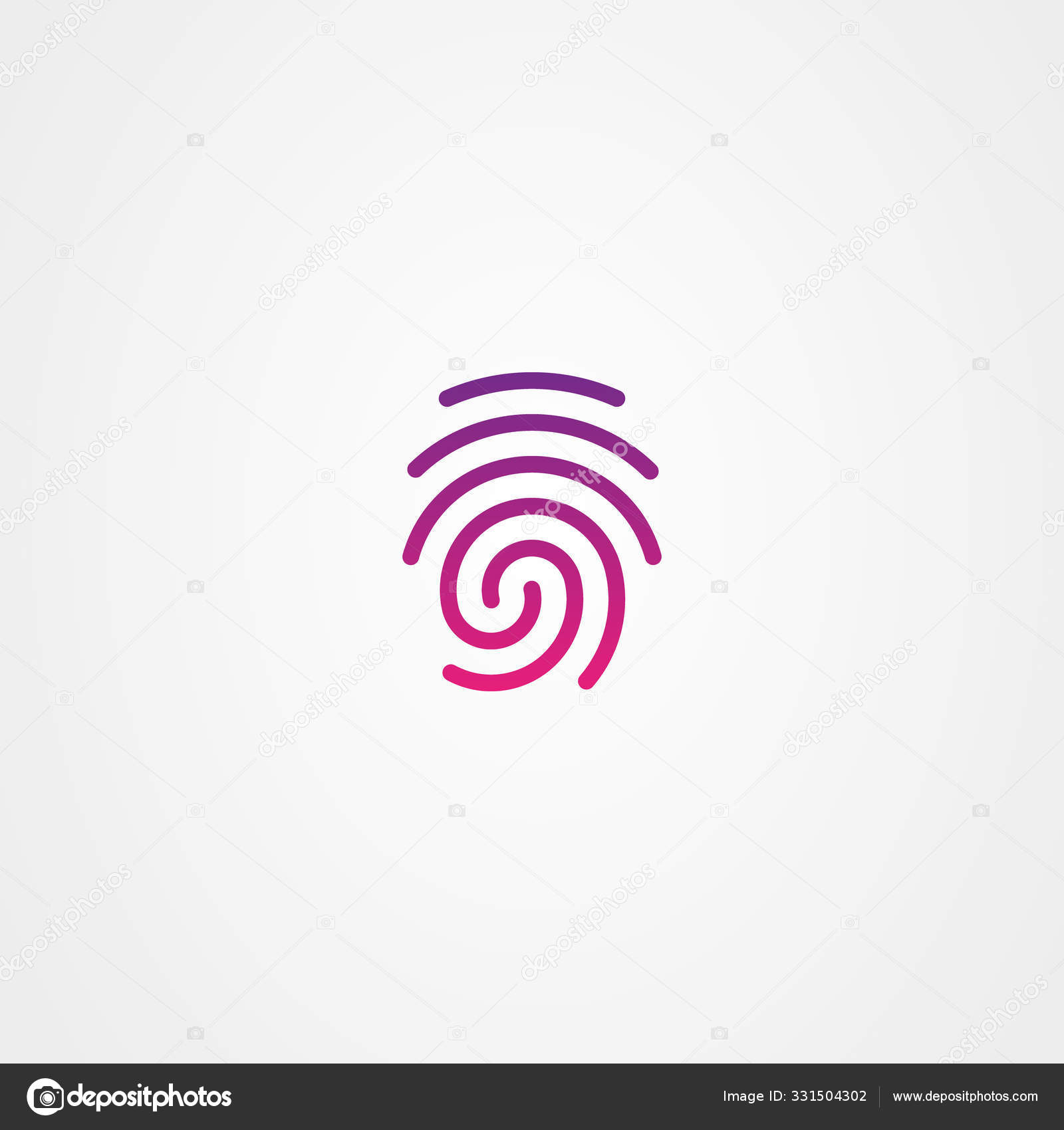 Fingerprint Logo Design