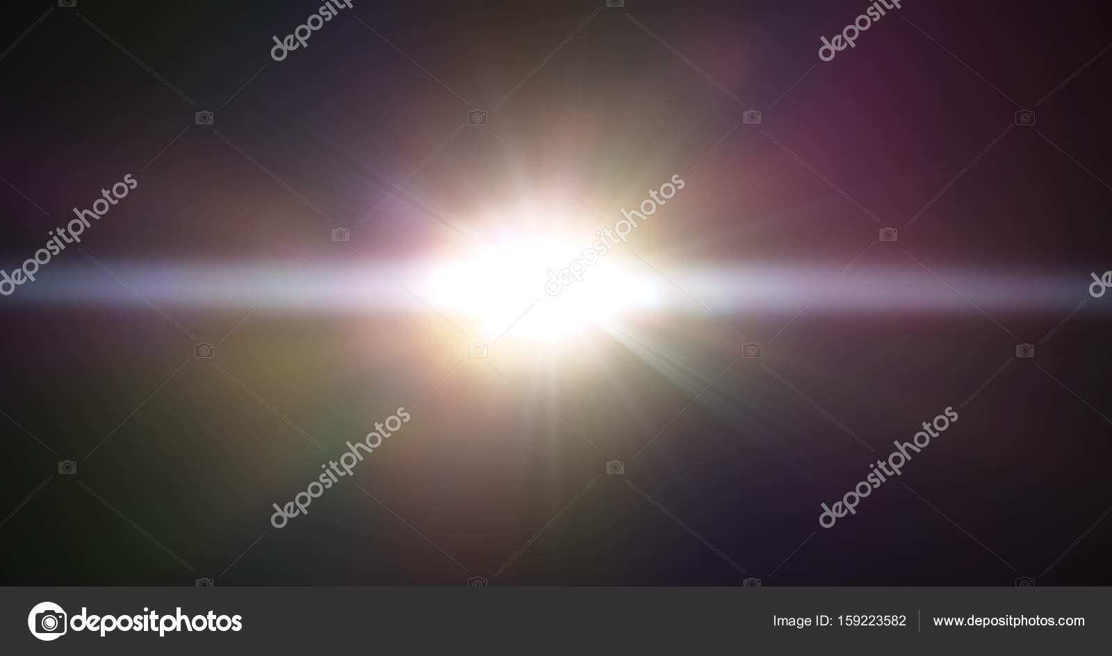 Digital flares special lighting effects on black background , Abstract ...