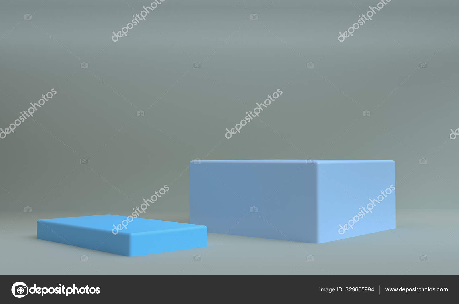 Minimalist abstract shape scene, 3d rendering. — Stock Photo ...