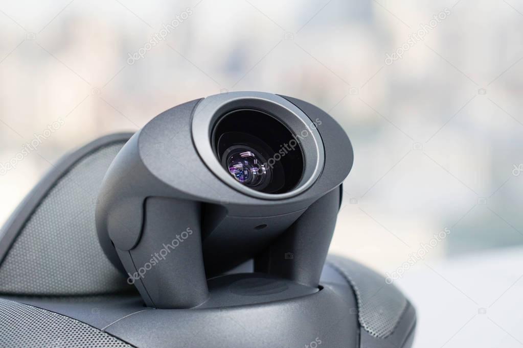 Close up video conference camera — Stock Photo © Jummie #130429710