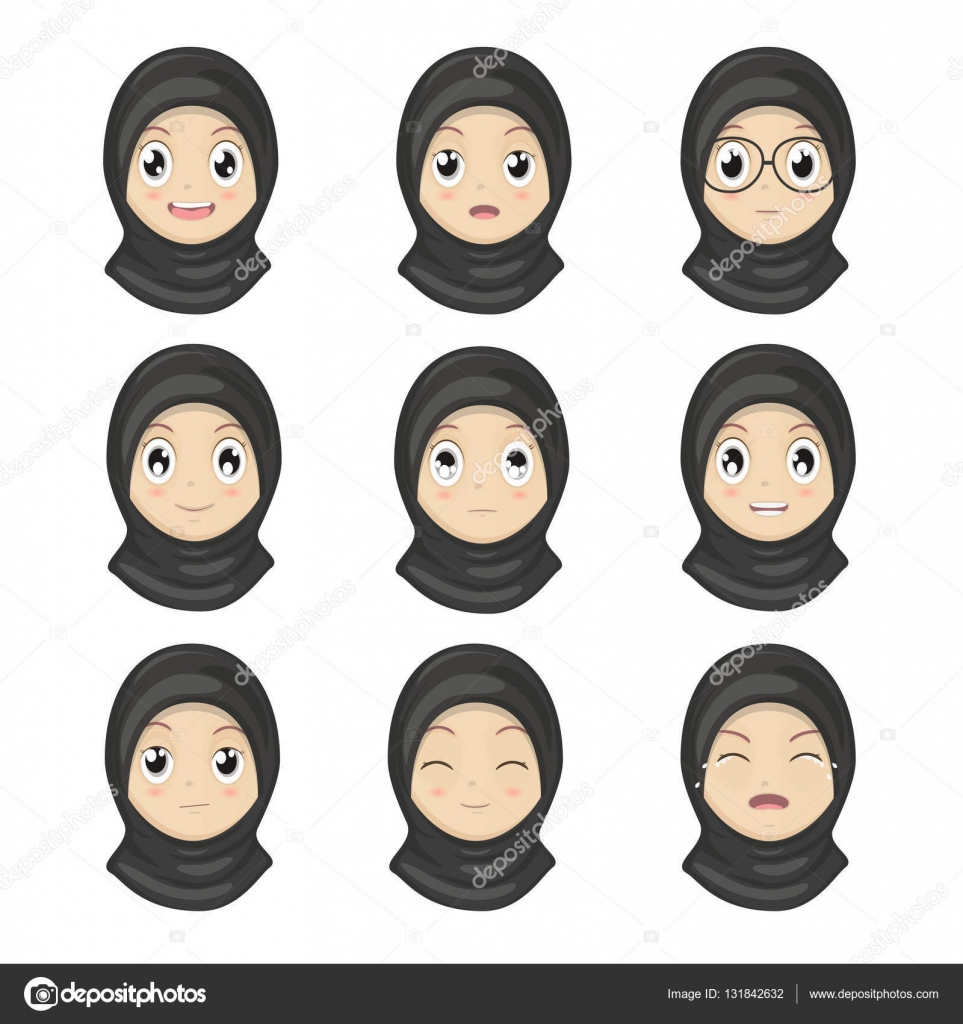 Interesting Face Cartoon