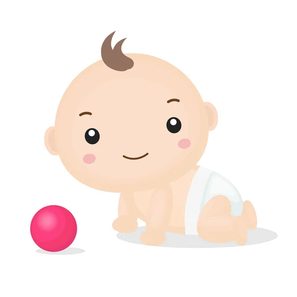 Bebes Animados 3d Cute Baby Cartoon Character With Cheerful Expression