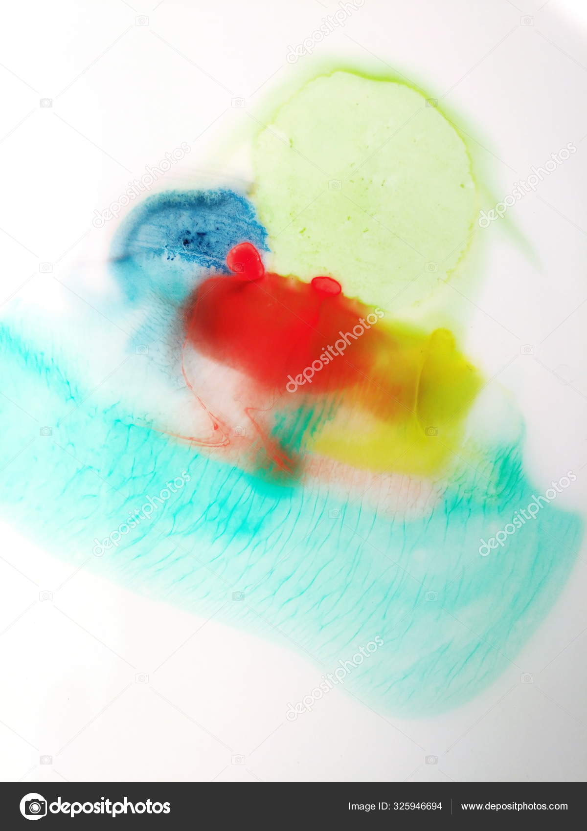 Watercolor abstract background, paint diffusion — Free Stock Photo ...