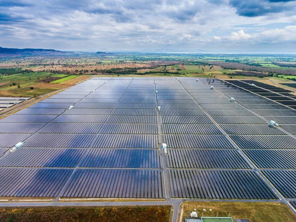 Aerial View Solar Farm , Solar Panels - Stock Image - Everypixel