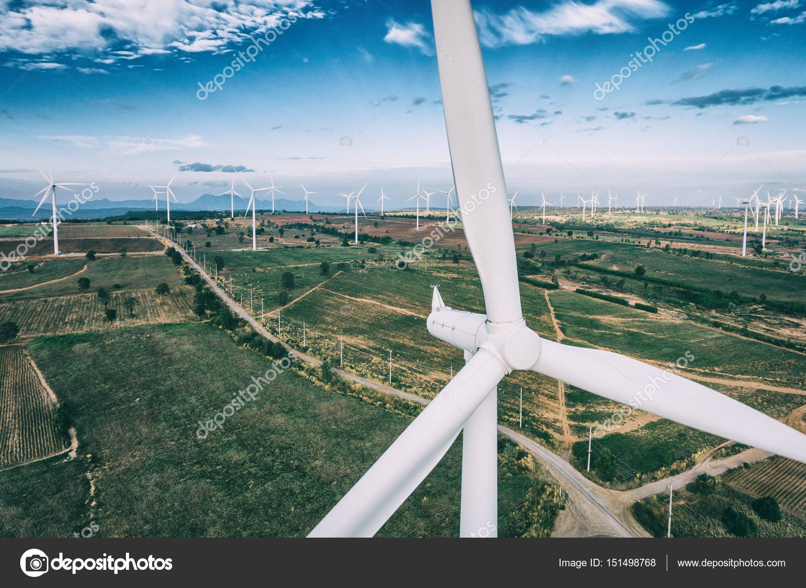Wind Turbine, Wind Energy Concept. — Stock Photo © BiancoBlue #151498768