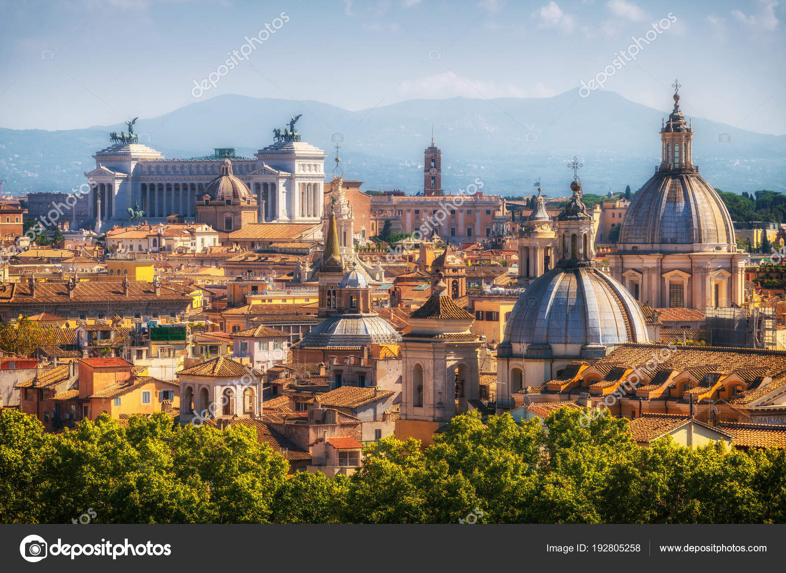 Rome Skyline