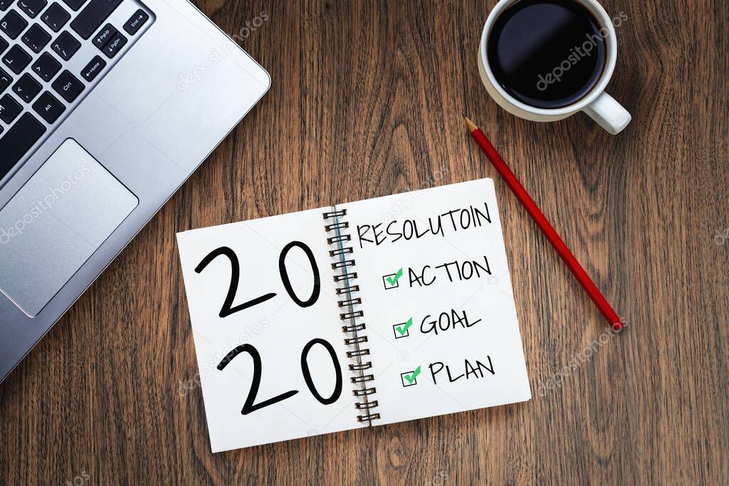 Lista de objetivos de resolución de año nuevo 2020 - Escritorio de ...