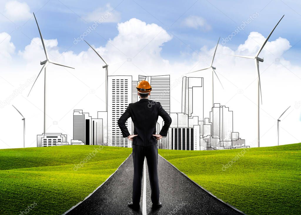 Desarrollo respetuoso con el medio ambiente de la ciudad verde: líder ...